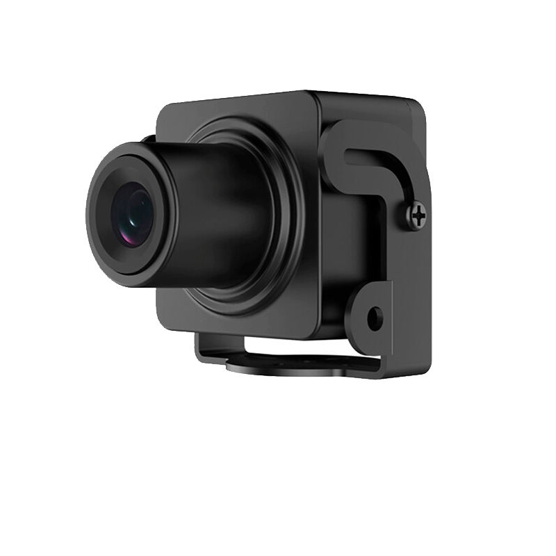 CAMARA INT PINHOLE D/ICR METAL F3.7mm 120DB H265 HIKVISION - SiElectrónica
